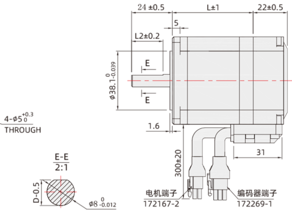 NEMA 23 Closed-Loop Stepper Motor – 57mm standard hybrid stepper motor ...